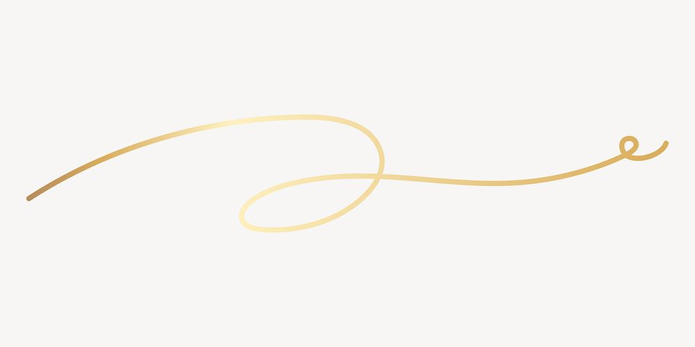 Elegant gold line art, festive | Free Photo Illustration - rawpixel