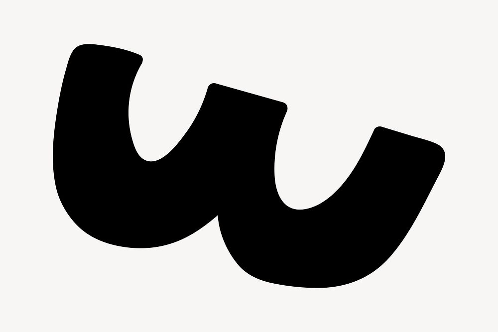 Bold abstract black shapes vector | Free Vector - rawpixel