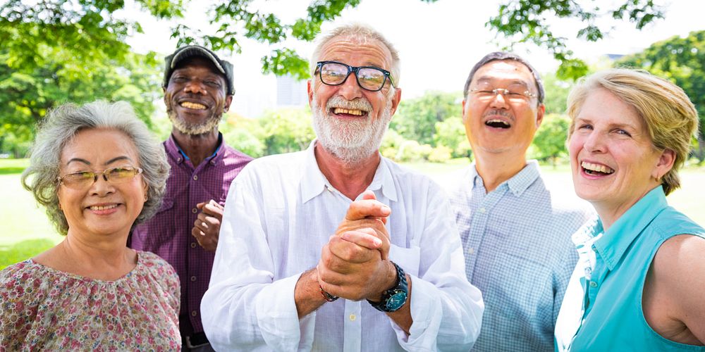 Group diverse elderly people smiling | Free Photo - rawpixel