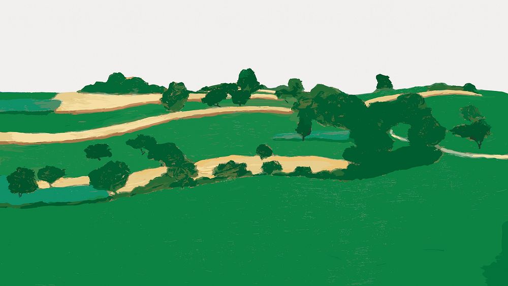 Aesthetic corn fields border, isolated | Free Vector - rawpixel