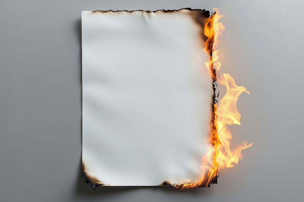 Burnt white paper edge fire | Free Photo - rawpixel