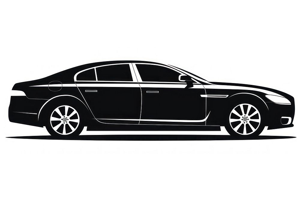Car silhouette illustration automobile vehicle. | Free Photo ...