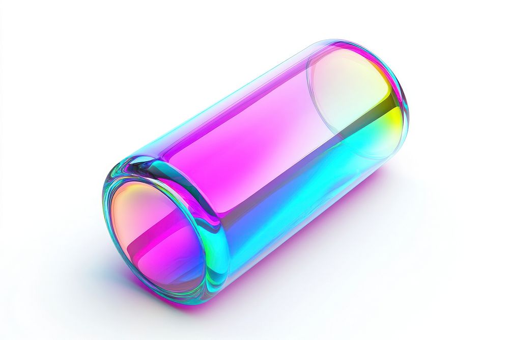 Cylinder shape cylinder colors glass. | Free Photo Illustration - rawpixel