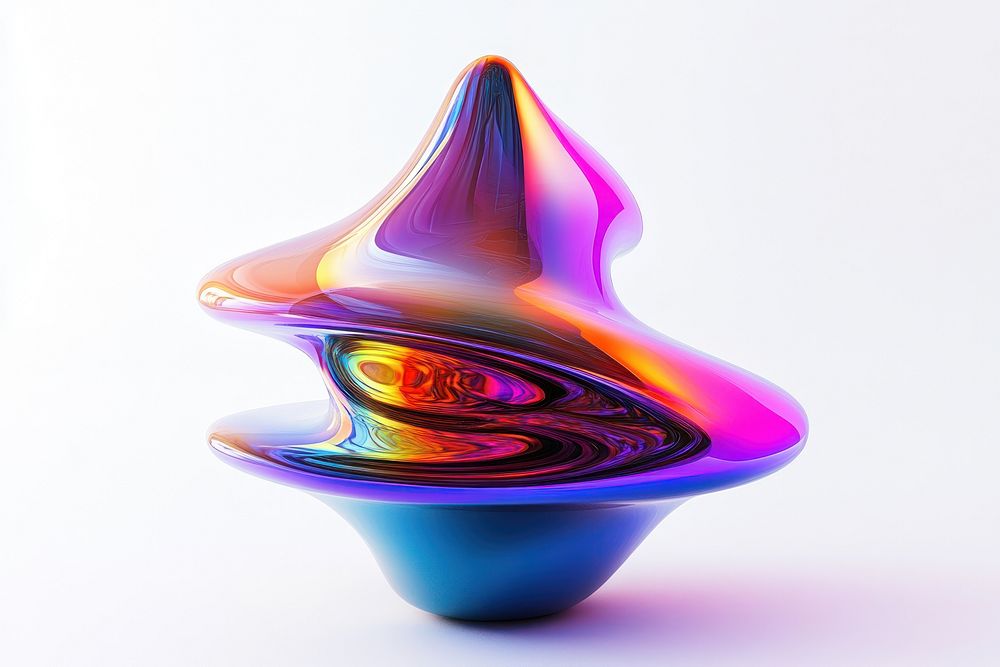 Pod-like Structure Shape dynamic colors | Free Photo Illustration ...