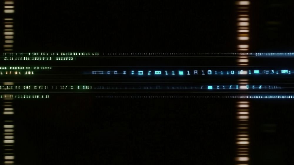 single Futuristic coding element futuristic | Free Photo Illustration ...