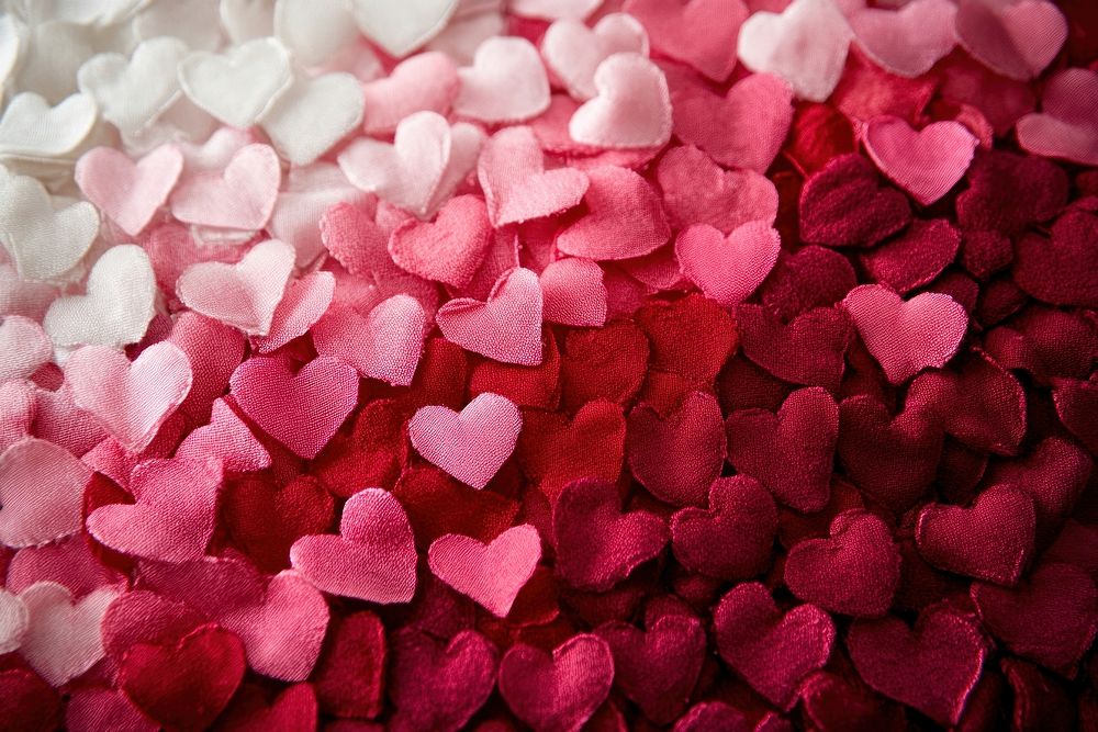 Heart-shaped valentine's romantic texture. | Free Photo - rawpixel