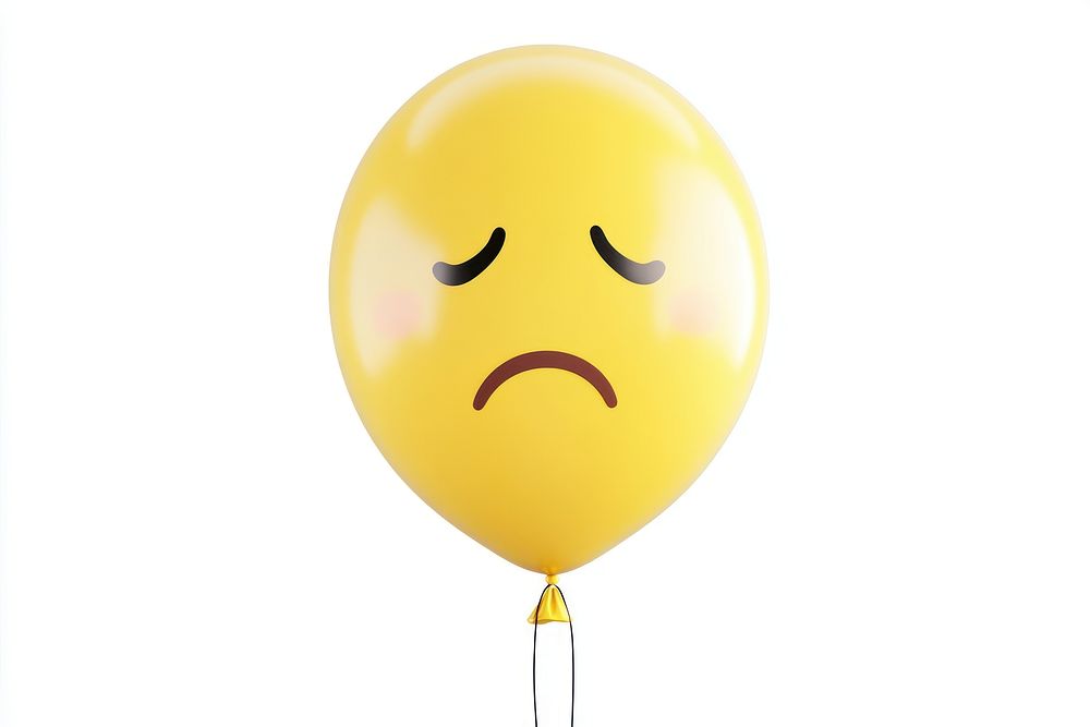 Face cry emoji balloon illustration | Free Photo Illustration - rawpixel