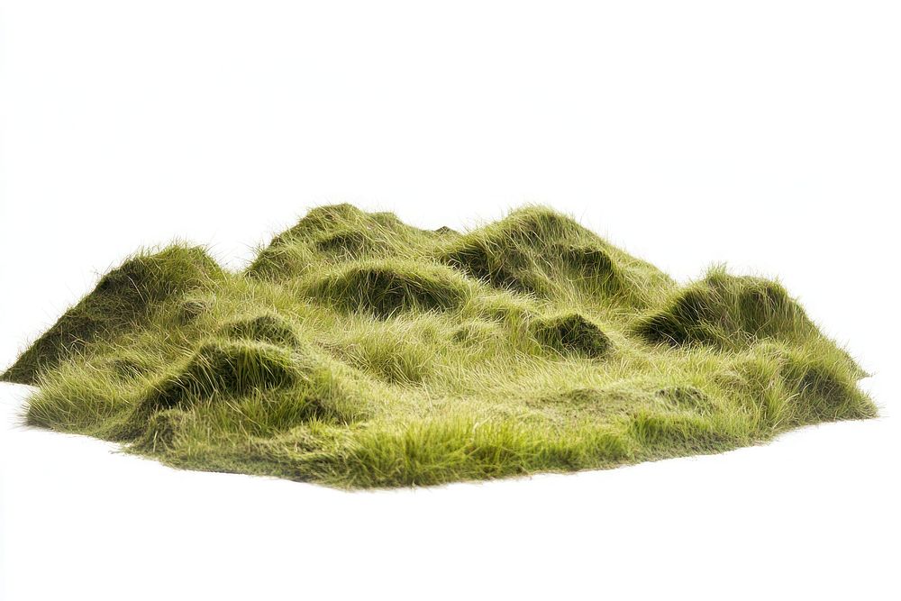 Grassy hills landscape artificial realistic. | Free Photo - rawpixel