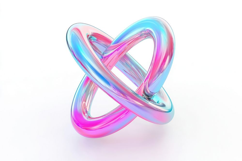 Y2k chrome science atom illustration | Free Photo Illustration - rawpixel