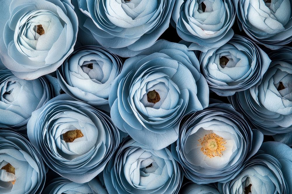 Blue roses flowers arrangement design. | Free Photo - rawpixel