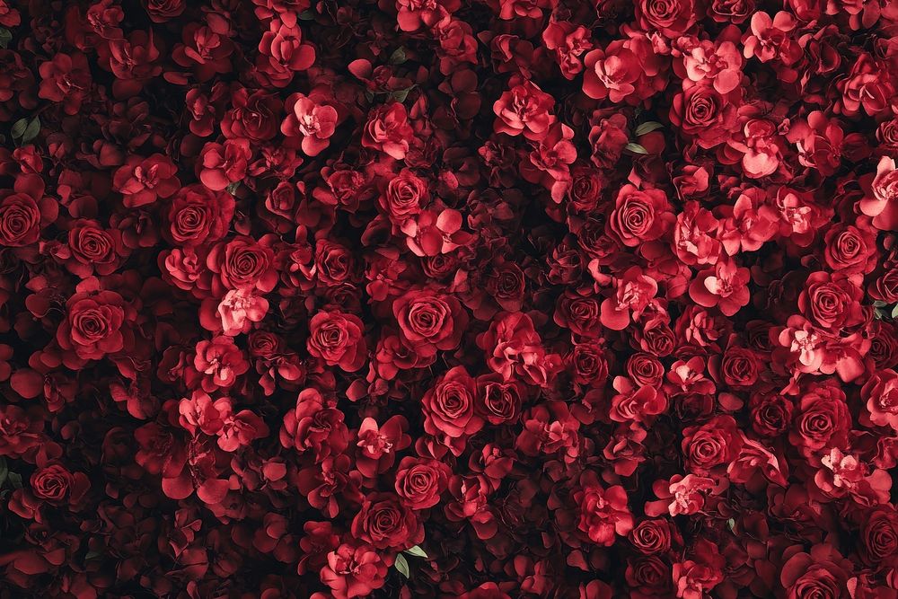 Red roses petals background flowers. | Free Photo - rawpixel