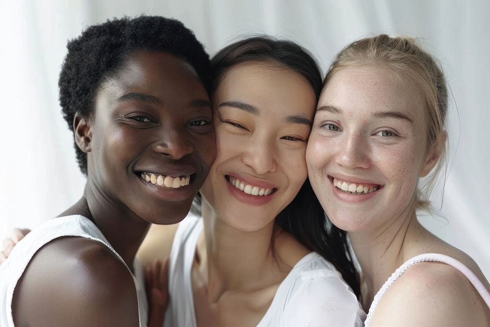 3 happy women woman person | Free Photo - rawpixel