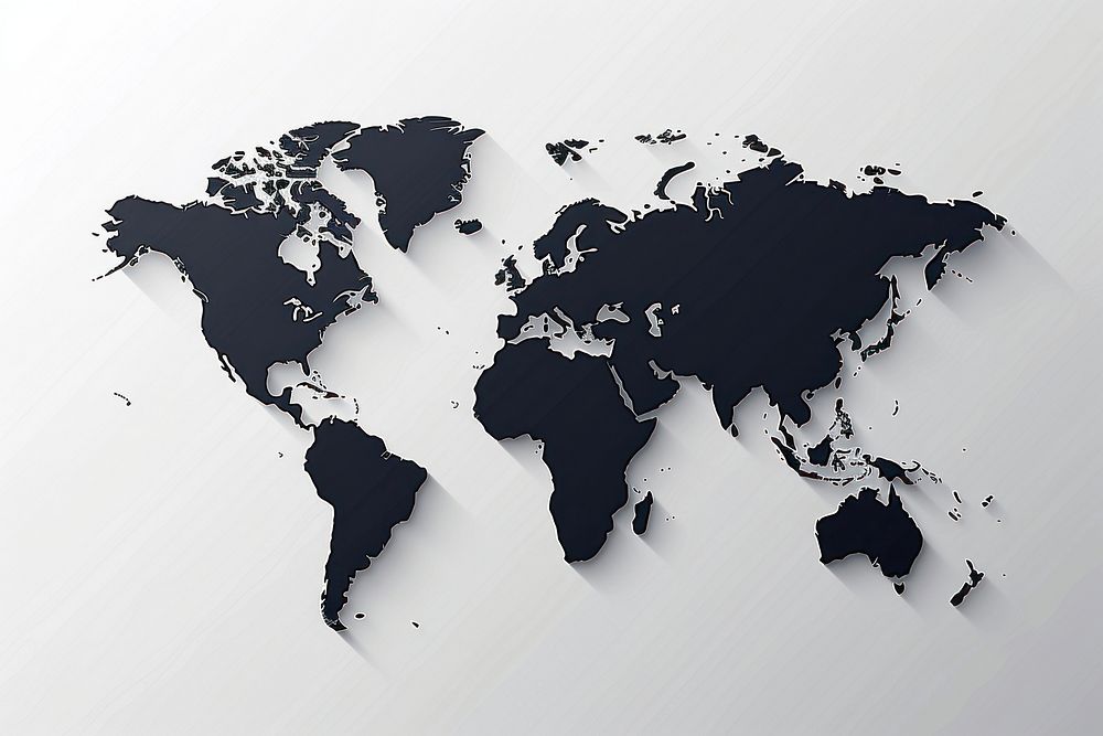 World map countries representation illustration | Free Photo ...