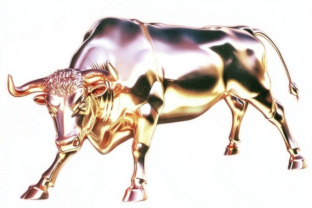 3d bull shape icon investment | Free Photo Illustration - rawpixel