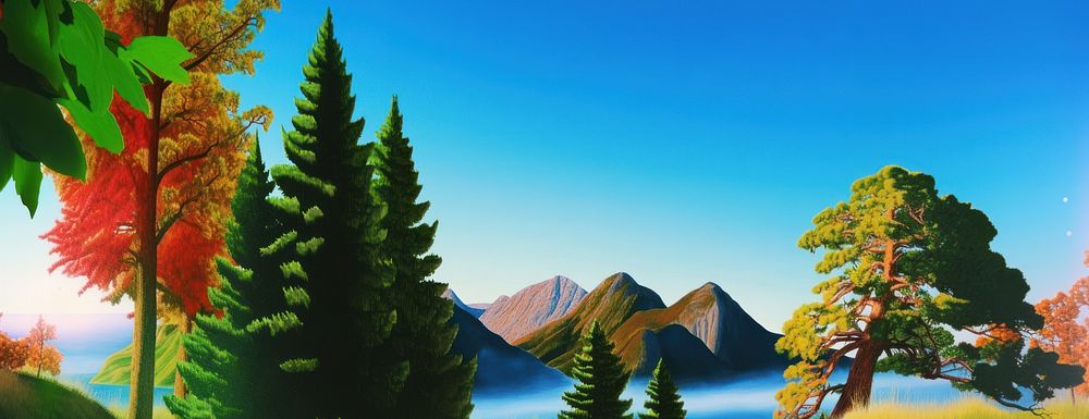 Wilderness mountain borders landscape mountains | Free Photo ...