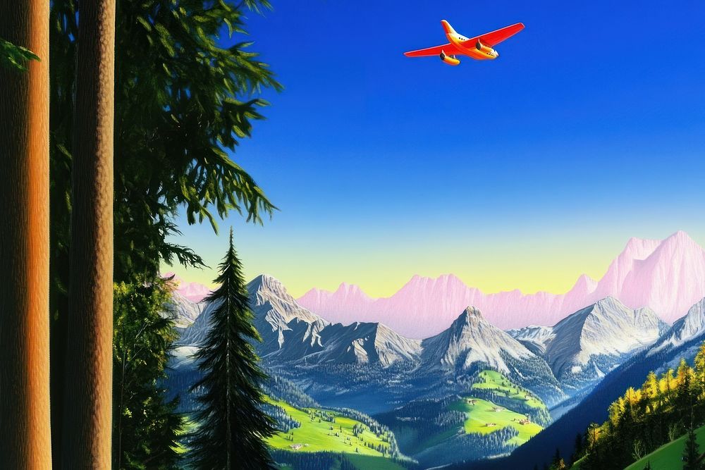 Wilderness mountain borders mountains landscape | Free Photo ...