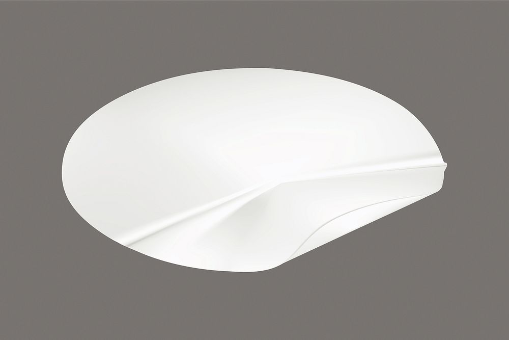 Minimalist white abstract shape sticker | Free Photo Illustration ...