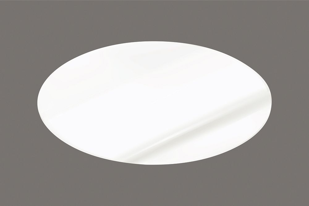 Minimalist circular ceiling light sticker | Free Vector - rawpixel