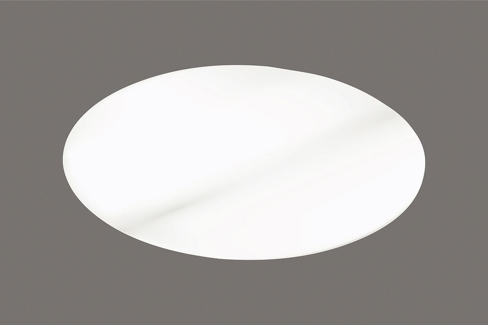 Minimalist circular ceiling light sticker | Free Vector - rawpixel