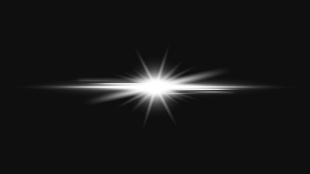 Bright starburst light, overlay effect | Free Vector - rawpixel