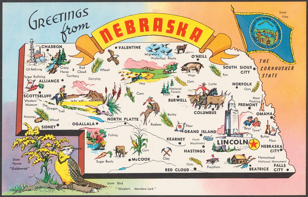 Greetings Nebraska | Free Photo Illustration - rawpixel