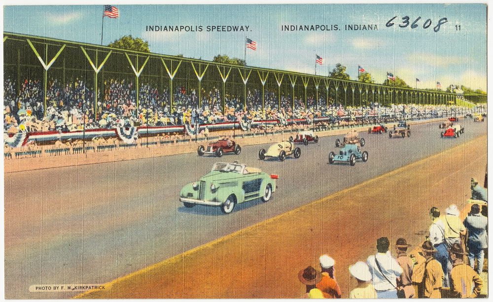 Indianapolis Speedway, Indianapolis, Indiana | Free Photo Illustration ...