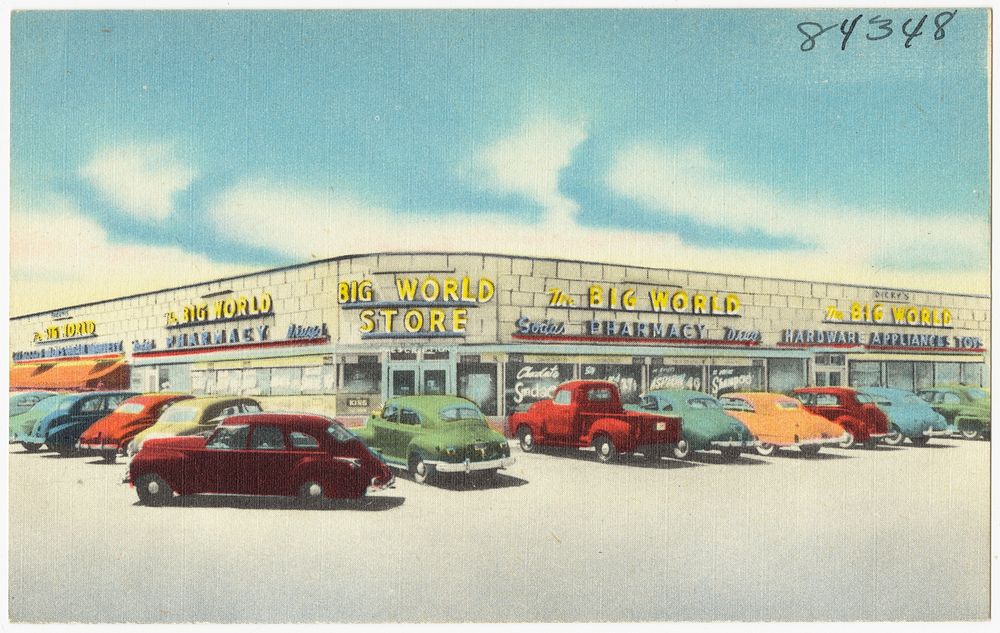 Dicky's Big World Store | Free Photo Illustration - rawpixel