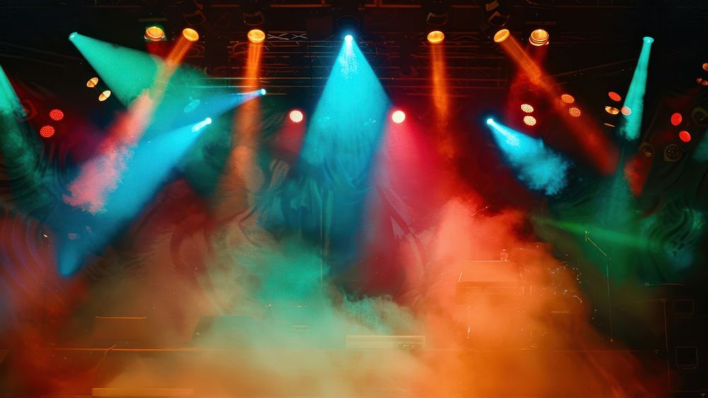 Loas Pop star stage spotlight | Free Photo - rawpixel