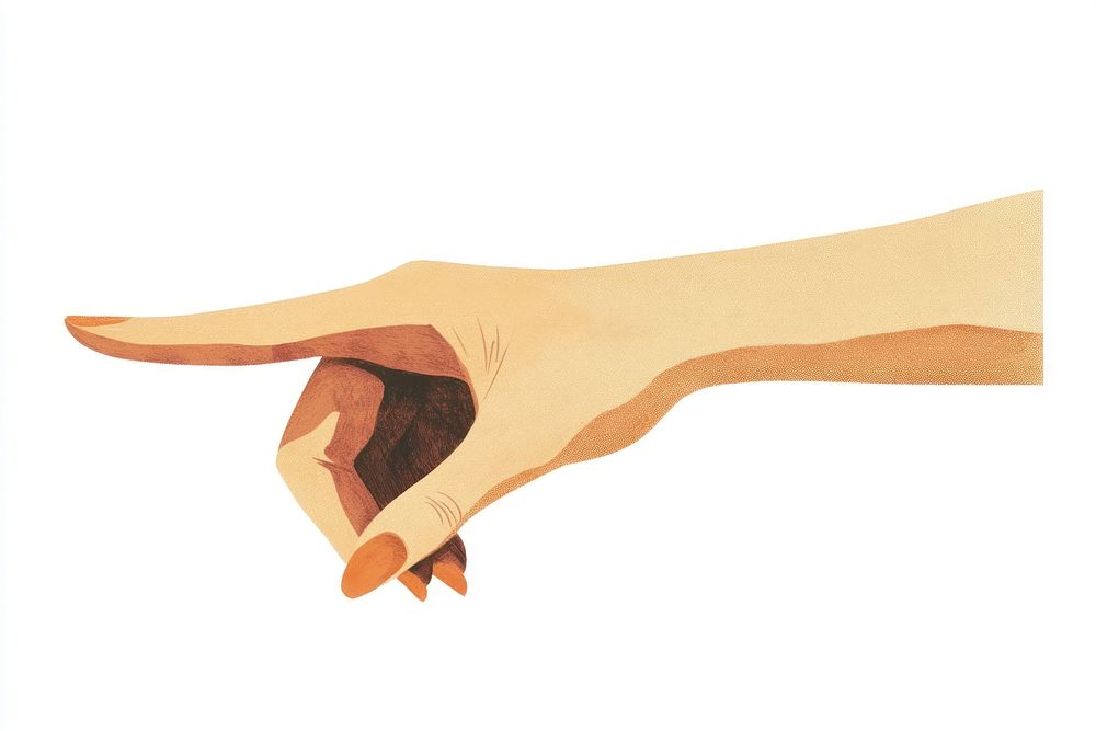 Hand pointing illustration art indication | Free Photo Illustration ...