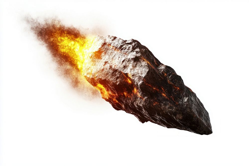 Flying meteorite fire illustration phenomenon. | Free Photo - rawpixel