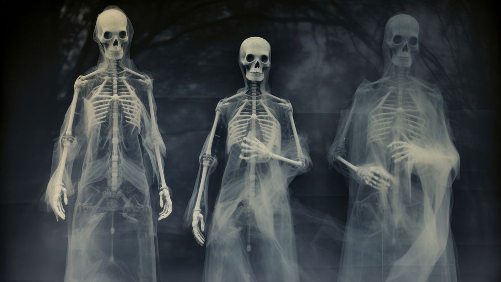 Halloween x-ray adult representation. | Free Photo Illustration - rawpixel