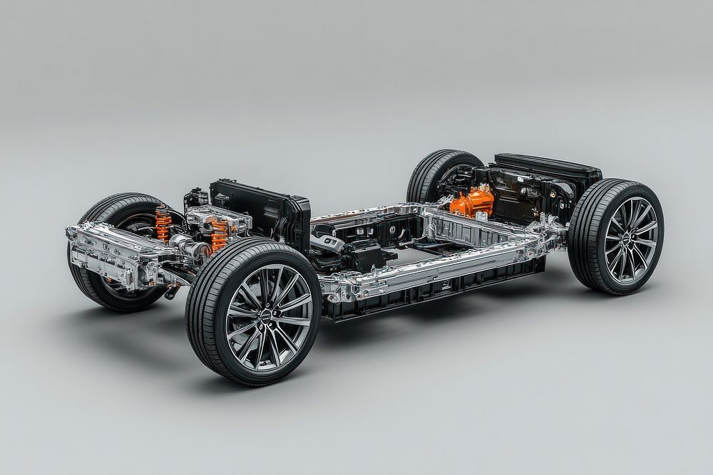 Car Chasis frame vehicle transportation | Premium Photo - rawpixel