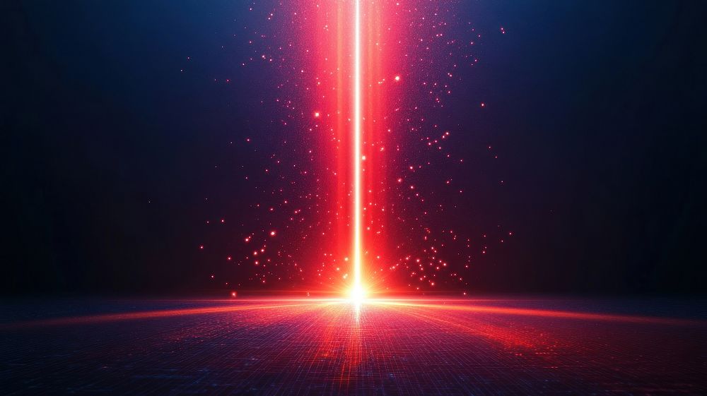 Glowing vertical red light beams | Free Photo Illustration - rawpixel