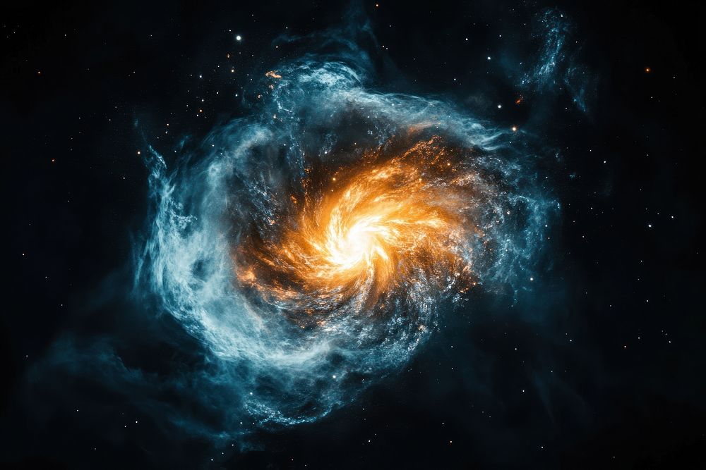 Real spinning galaxy astronomy universe | Free Photo - rawpixel