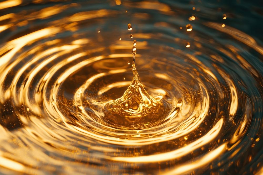 Liquid gold ripple splash water | Free Photo - rawpixel