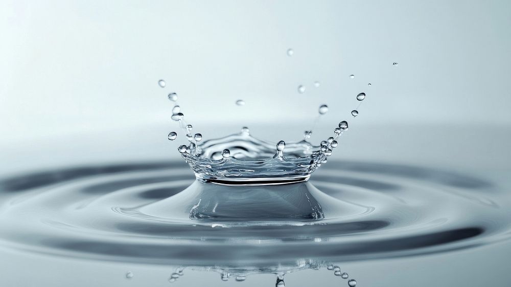 Water splash droplet ripple reflection. | Free Photo - rawpixel