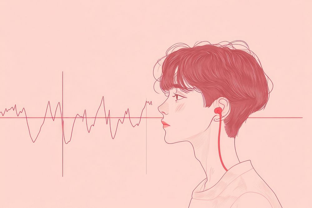 Simple red lines design art | Free Photo Illustration - rawpixel