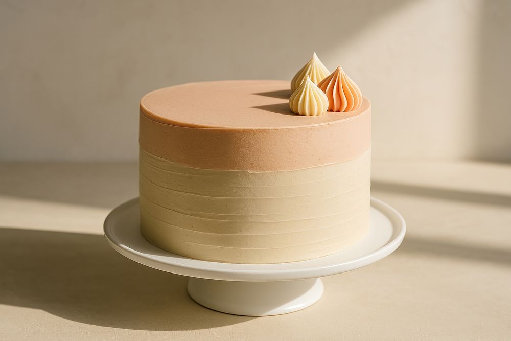 Elegant minimalist cake design. | Free Photo - rawpixel