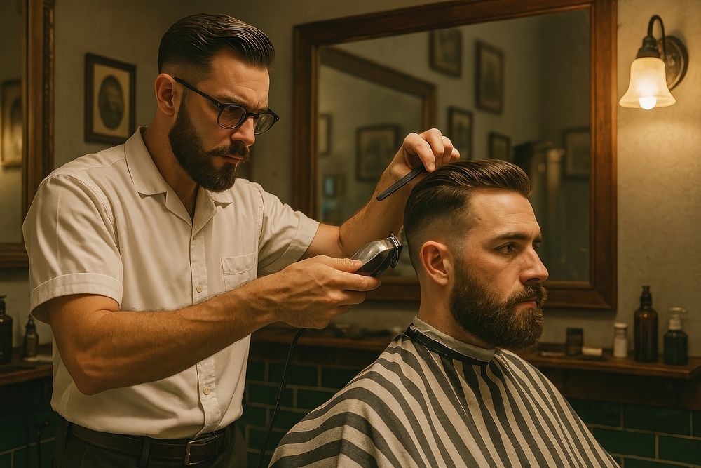 Classic barbershop haircut session | Free Photo - rawpixel