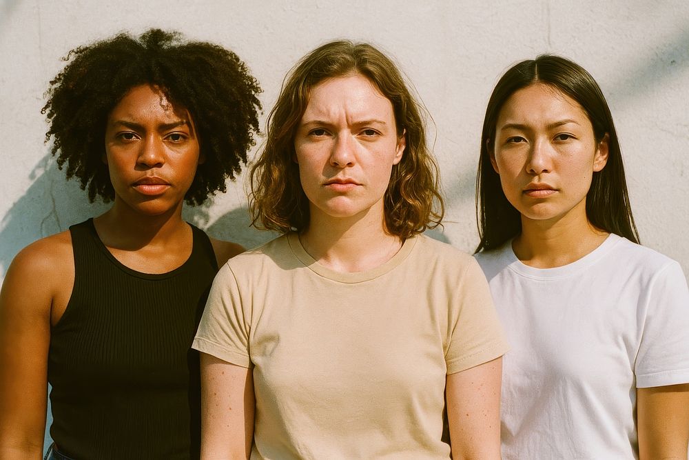 Diverse women serious expressions | Free Photo - rawpixel