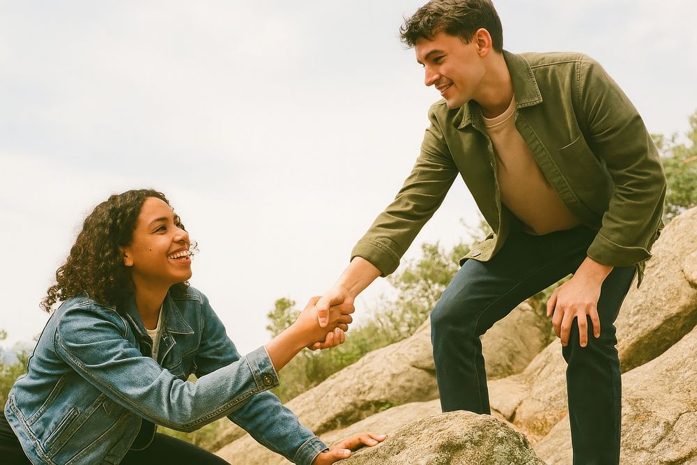 Outdoor friendship support handshake | Free Photo - rawpixel