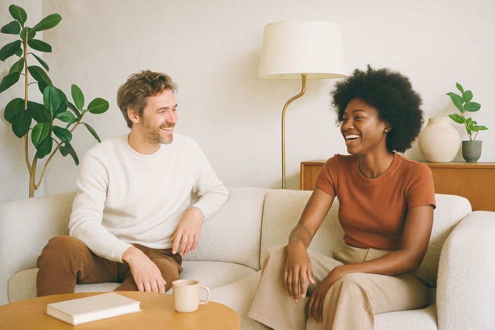 Friendly diverse conversation setting. | Free Photo - rawpixel