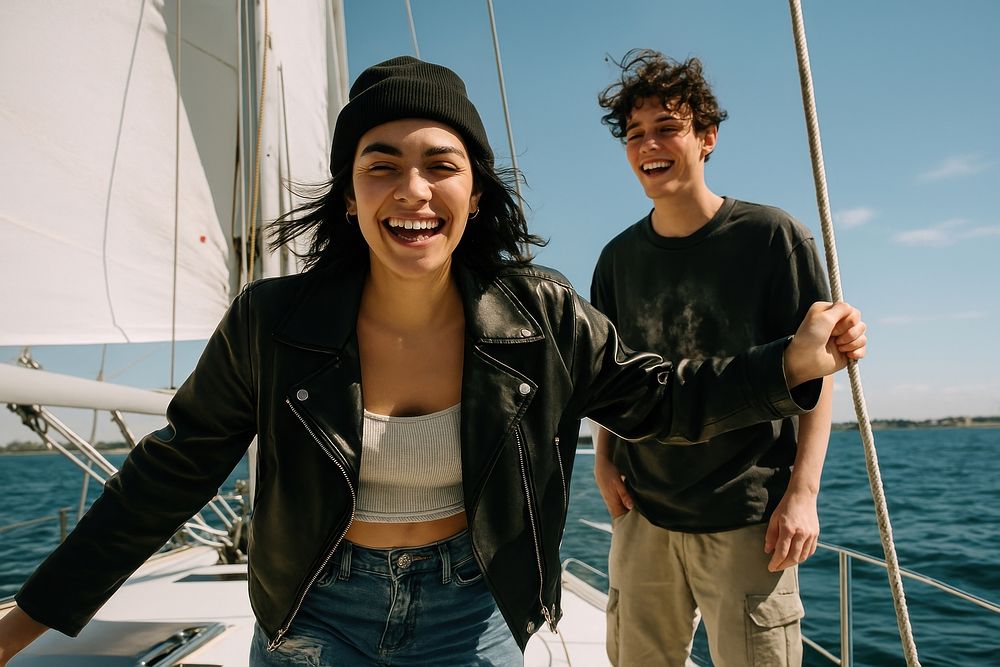 Joyful sailing adventure friends | Free Photo - rawpixel