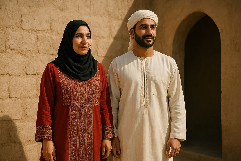 Traditional attire Middle Eastern culture | Free Photo - rawpixel