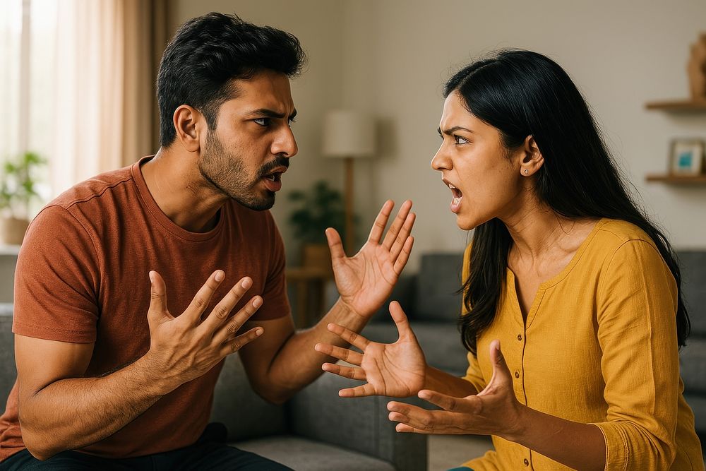 Couple arguing intense emotions | Free Photo - rawpixel