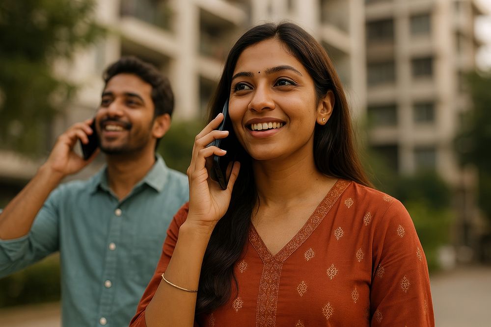 Happy people talking outside buildings | Free Photo - rawpixel