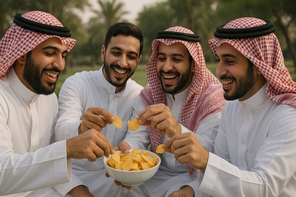 Joyful friends sharing snacks | Free Photo - rawpixel