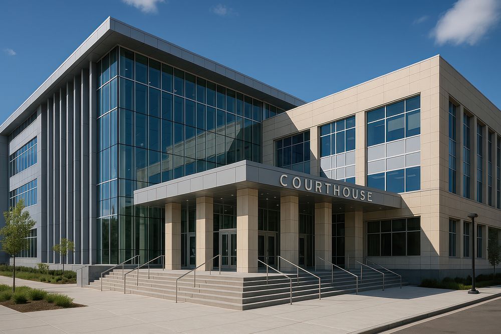 Modern courthouse architectural design. | Free Photo - rawpixel