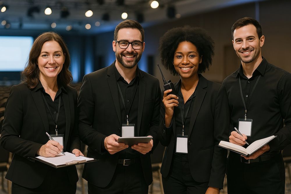 Professional team conference preparation | Free Photo - rawpixel