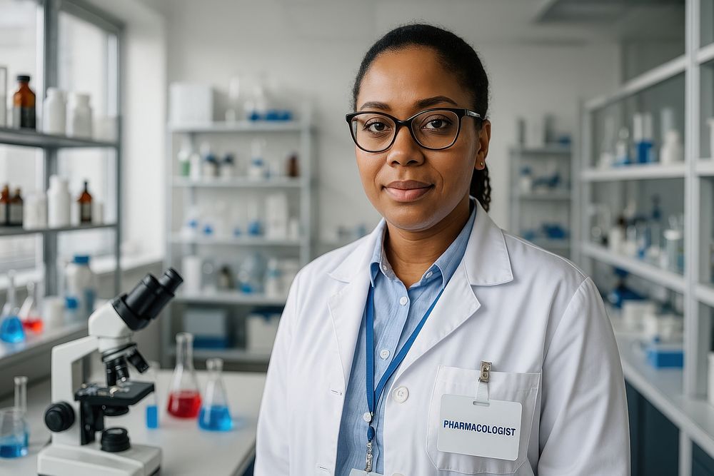 Pharmacologist in modern laboratory. | Free Photo - rawpixel